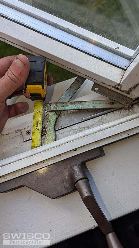 Casement window replacement hinge set needed : SWISCO.com