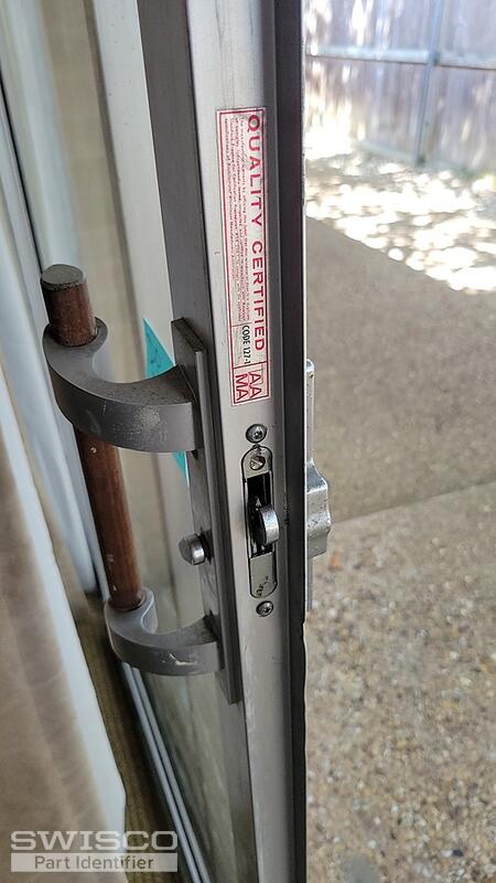 60s - 70s Sliding Glass Door Latch Identification : SWISCO.com