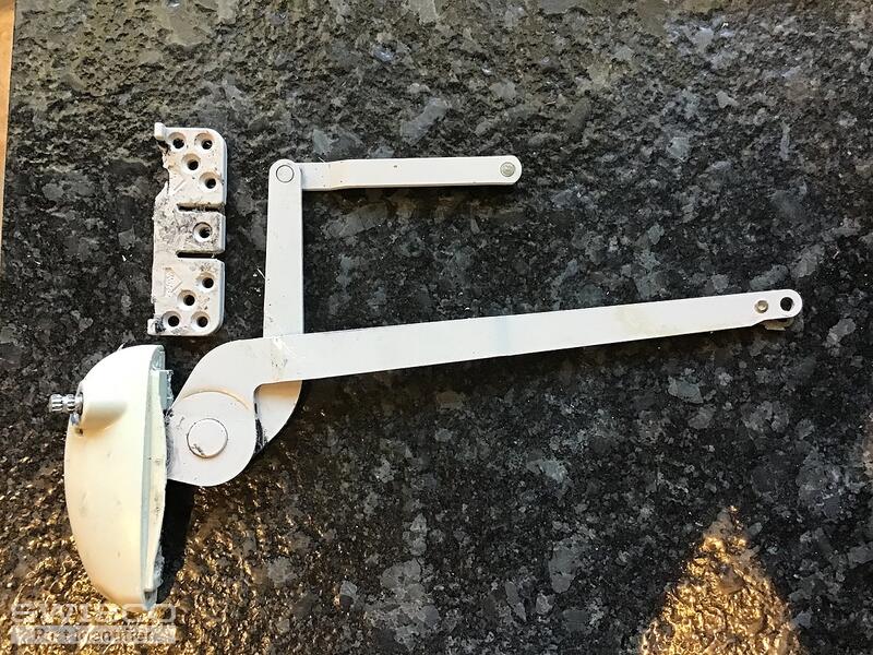 Operator mechanism from Weather Shield casement window : SWISCO.com