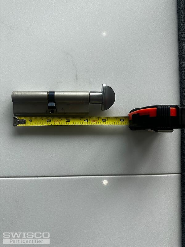 SWISCO.com: Offset Key Cylinder with Thumbturn