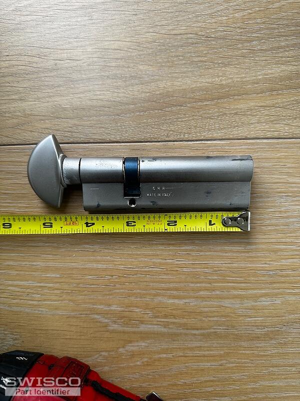 SWISCO.com: Offset Key Cylinder with Thumbturn