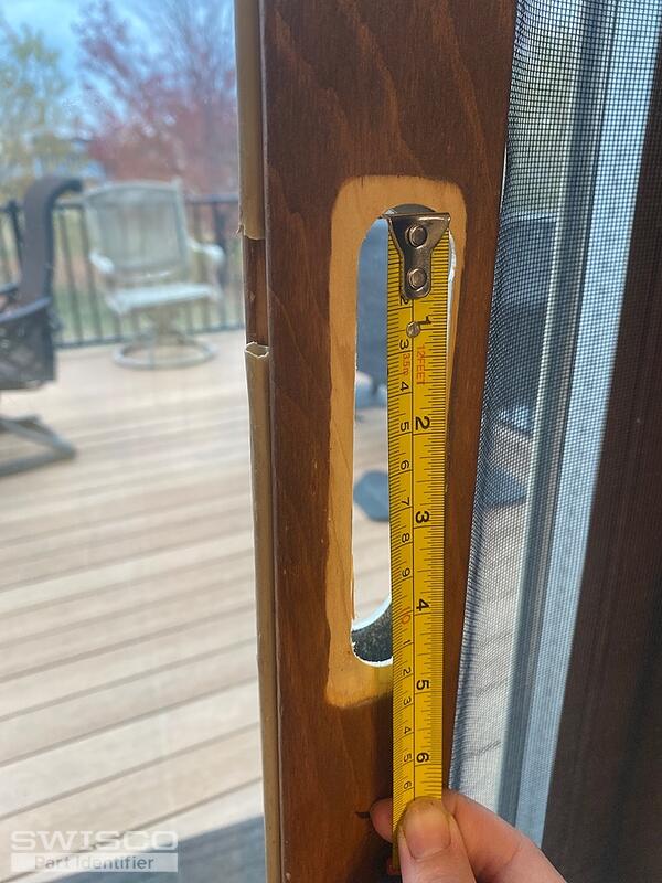 SWISCO.com: Pella Retractable Patio Screen Door handle