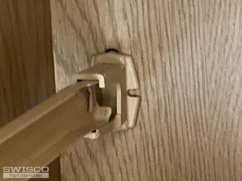 Need replacement part for old Merillat cabinet rear Mounting Bracket : SWISCO.com
