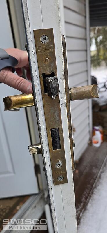 Papaiz storm door lock. Single key : SWISCO.com
