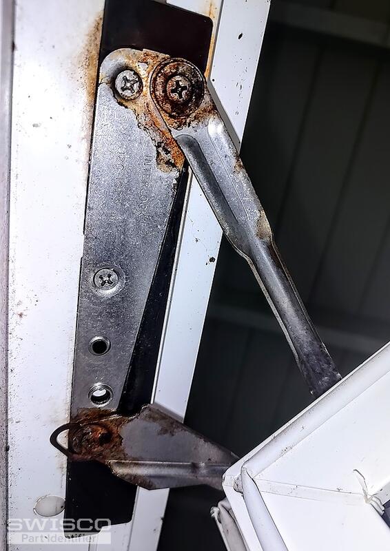 SWISCO.com: 10" Stainless Steel 2 Bar Hinge Set