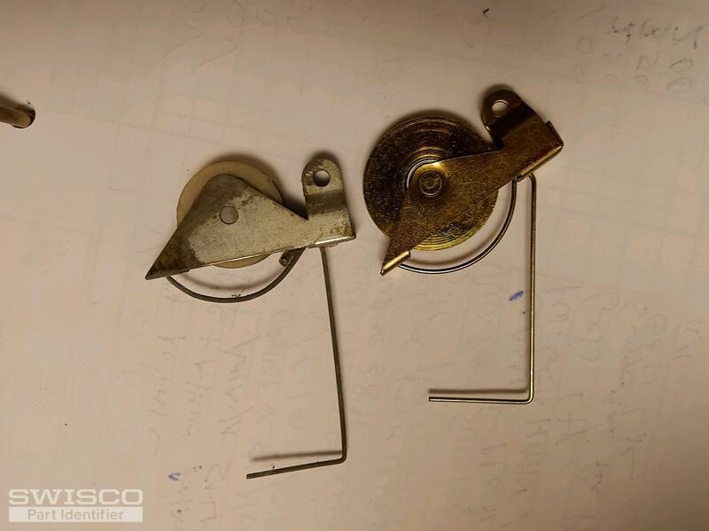 SWISCO.com: Screen Door Roller, 1" Nylon Wheel