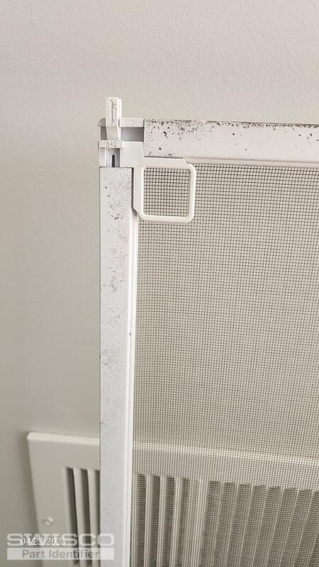 SWISCO.com: Screen Corner Latch with Pull, 7/8" x 5/16"