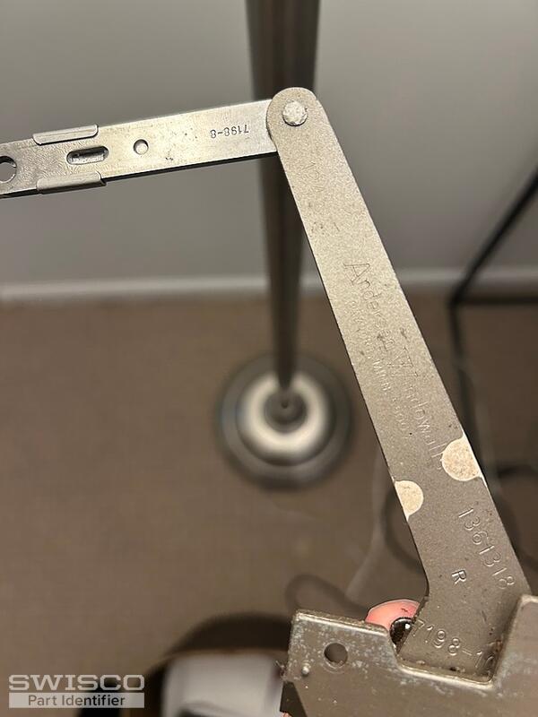 SWISCO.com: Right Bottom Rail Bracket, Andersen