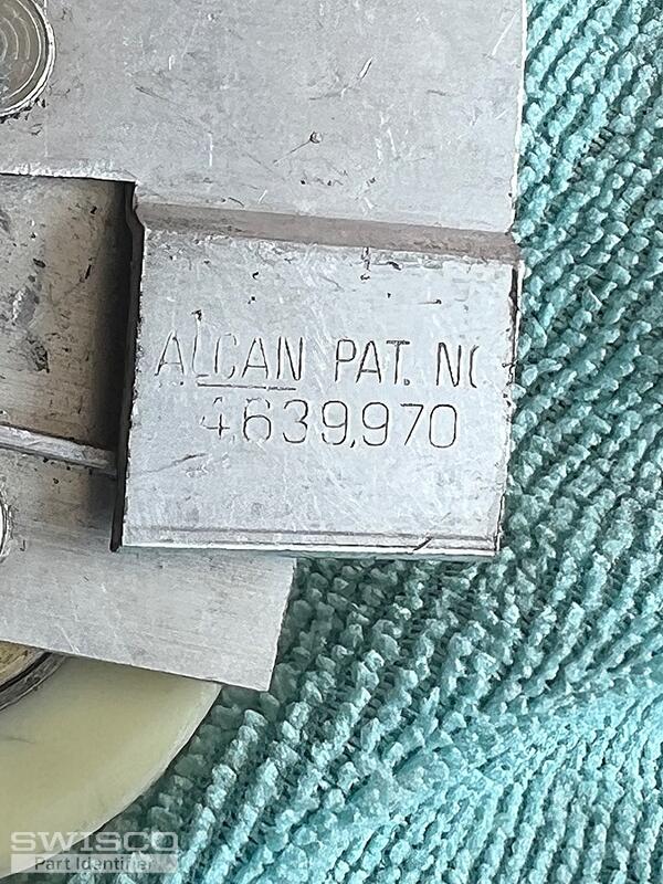 SWISCO.com: Sliding Door Roller, Alcan