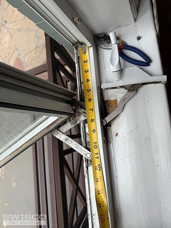 SWISCO.com: 12" Four Bar Hinge, Standard Duty