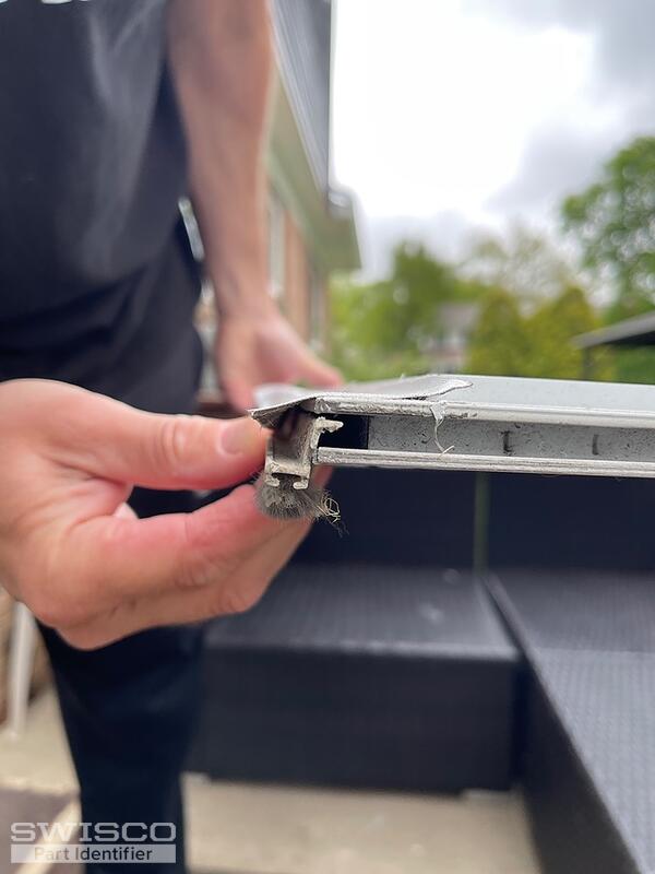 SWISCO.com: Sliding Screen Door Bug Flap, 8'