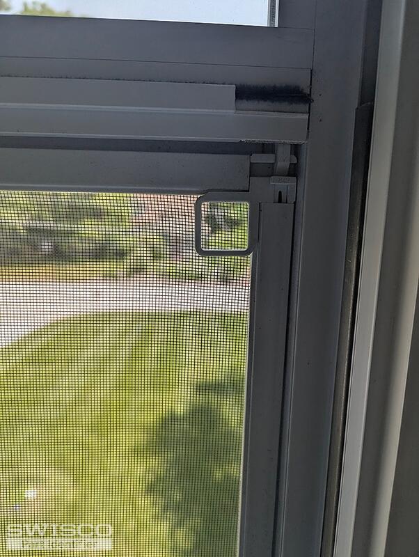 SWISCO.com: Screen Corner Latch with Pull, 7/8" x 5/16"