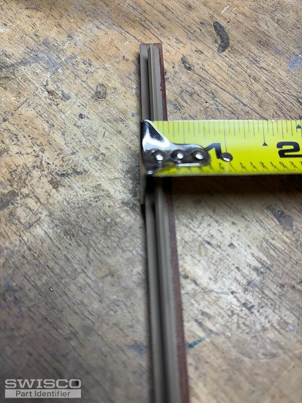 SWISCO.com: Kerf Mount Sweep Seal, 8ft length