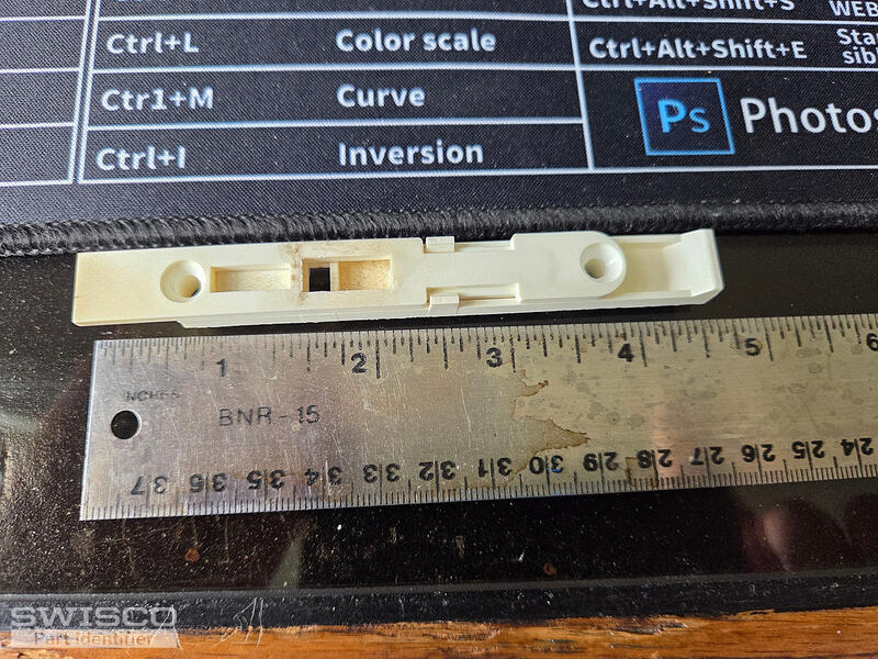 SWISCO.com: Left Hand Tilt Latch, 2-1/8"