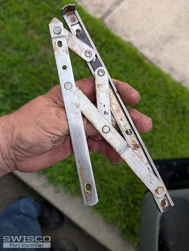 SWISCO.com: 8" Four-Bar Hinge, Standard Duty