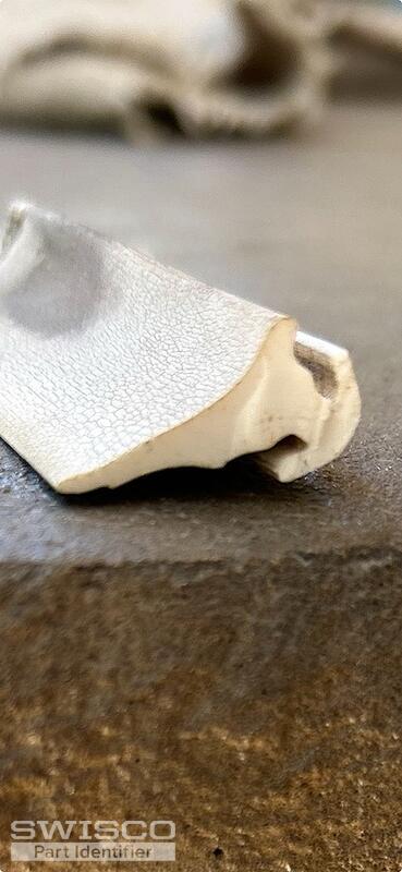 Glazing bead replacement for window panes. Static window pane : SWISCO.com