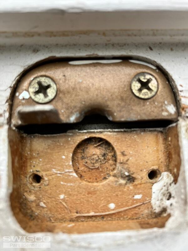 Pella window lock installed 1987 : SWISCO.com