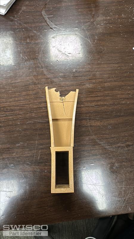 SWISCO.com: Hanging Rail Bracket, 1-7/16" Deep