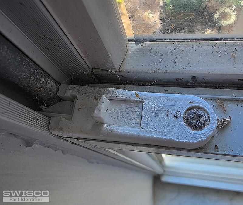 Plastic window lock to keep window on tracks : SWISCO.com